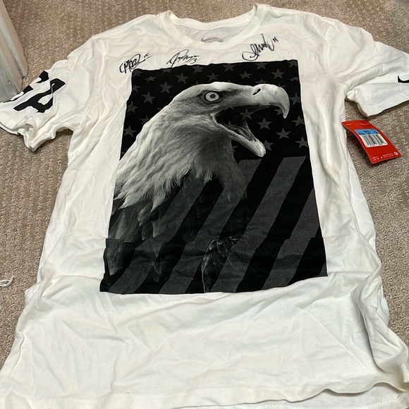 Autograph | Shirts | Nwt Nike Autographed Olympics Tee Shirt Alex ...